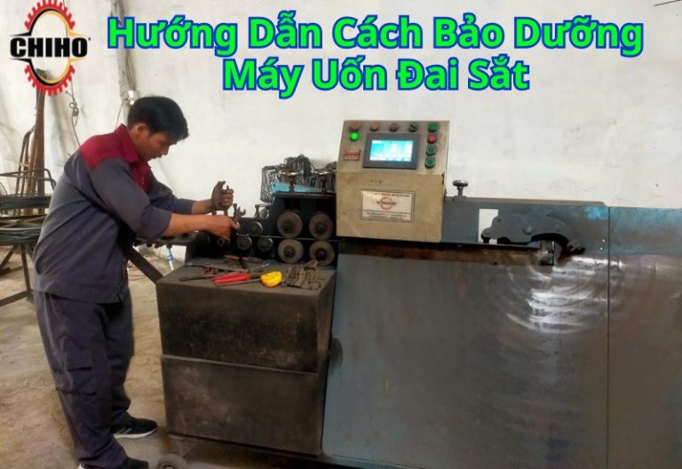 Máy Bẻ Đai Sắt Tự Động 2D Chiho - Công ty sản xuất máy bẻ đai sắt
